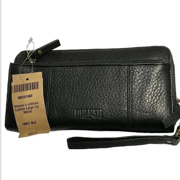 Duluth Trading Co | Bags | Nwt Duluth Lifetime Leather Wallet In Black ...